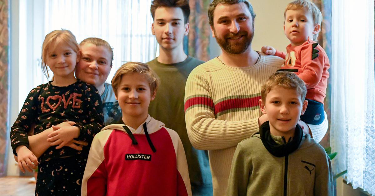 So hat sich eine ukrainische Familie in Groß-Gerau eingelebt